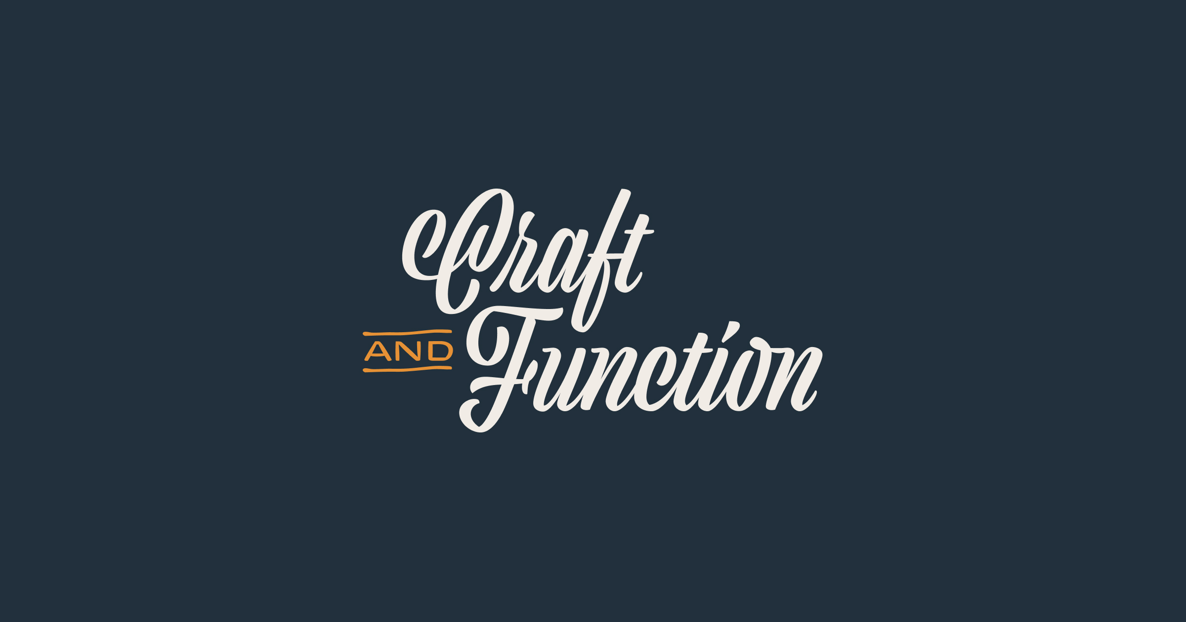 Craft and Function